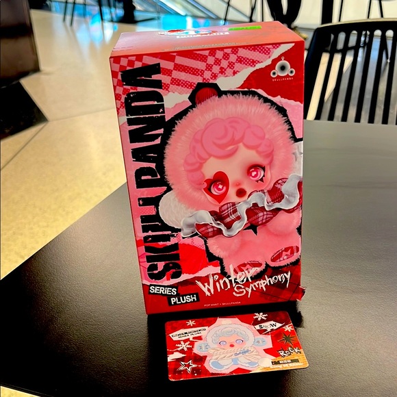 Toys | Popmart Skullpanda Winter Symphony Plush Song Of Snow Unopened ...